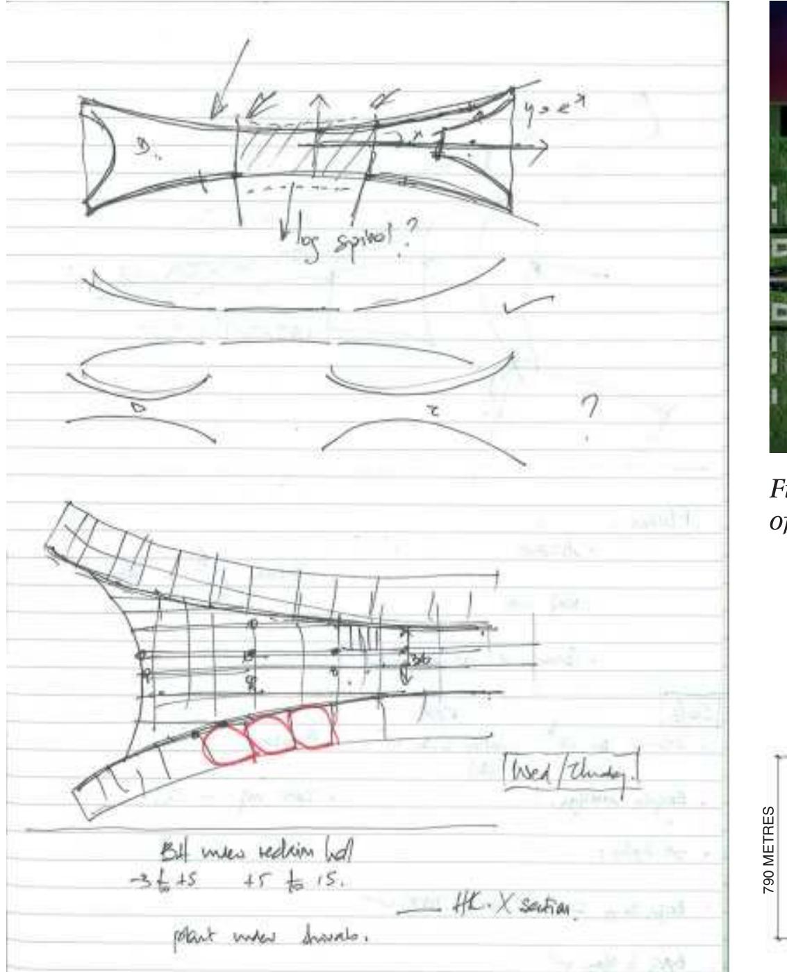 Initial sketch by martin manning exploring the possible
