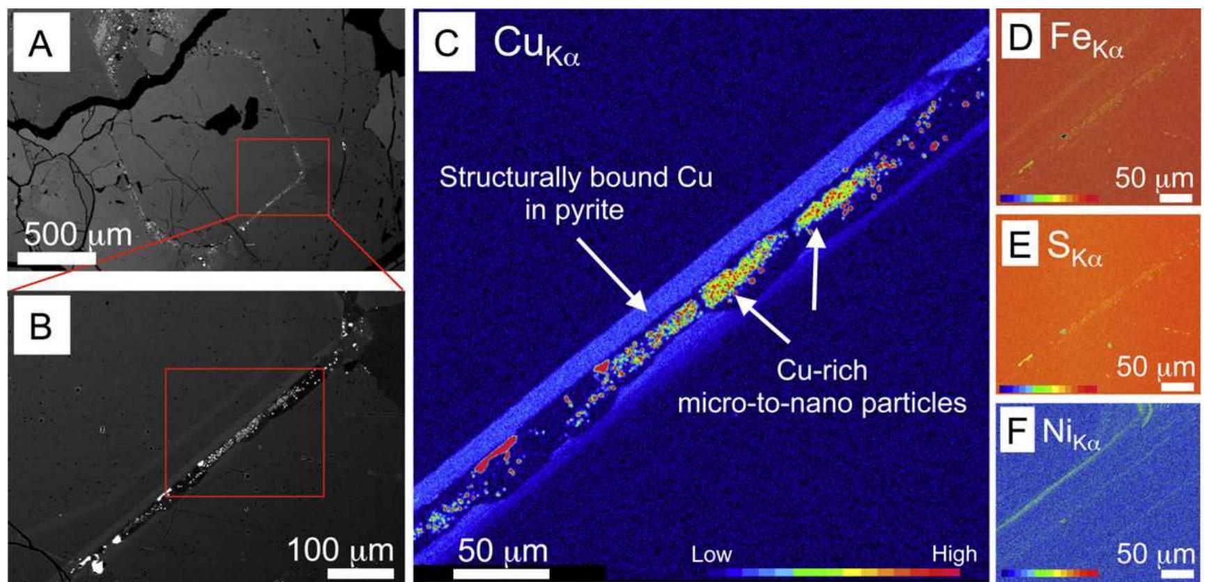 Back-scattered electron (bse) images (a and b) and detailed