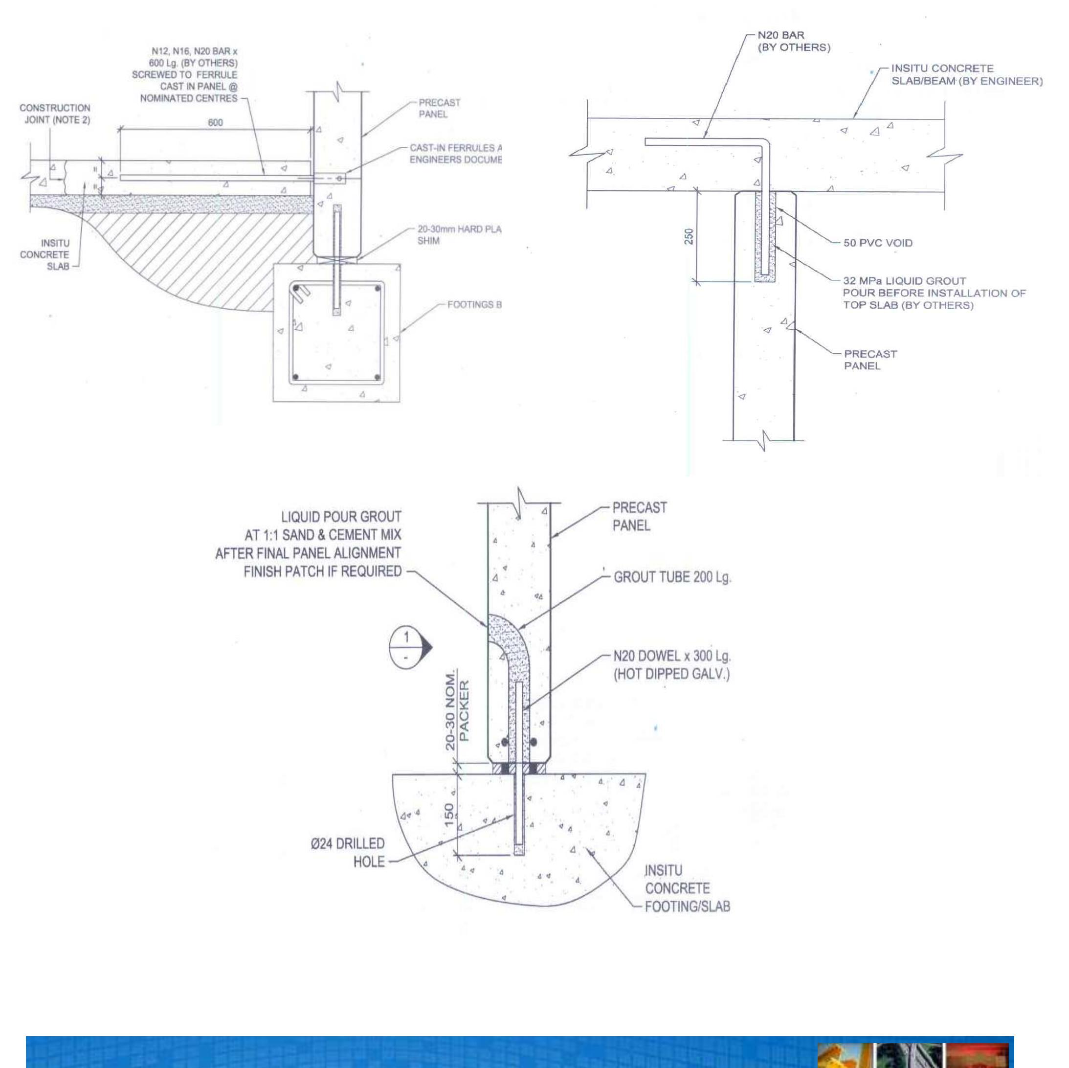 Figure 19 - PRECAST CONCRETE STRUCTURES