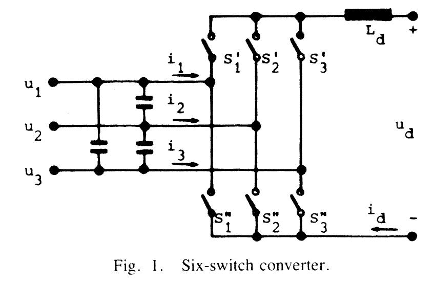 The pwm technique may be explained, in principle, with