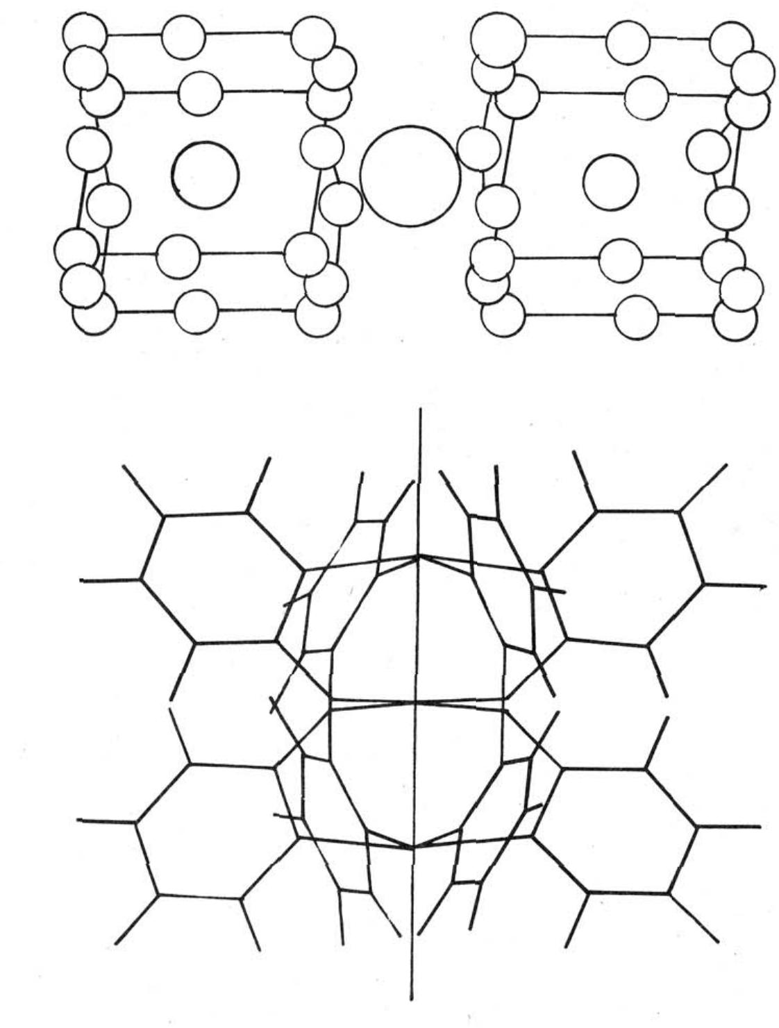 The crystal structure of (a) ybazcu,o;., and (b)