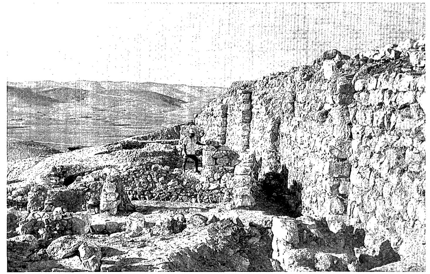 Figure 8 - The Fortress Mound at Tel Arad an Interim Report