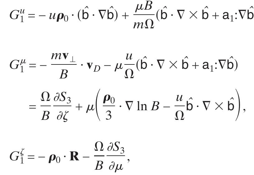 Where the gyrophase-dependent scalar field where py=—-g}