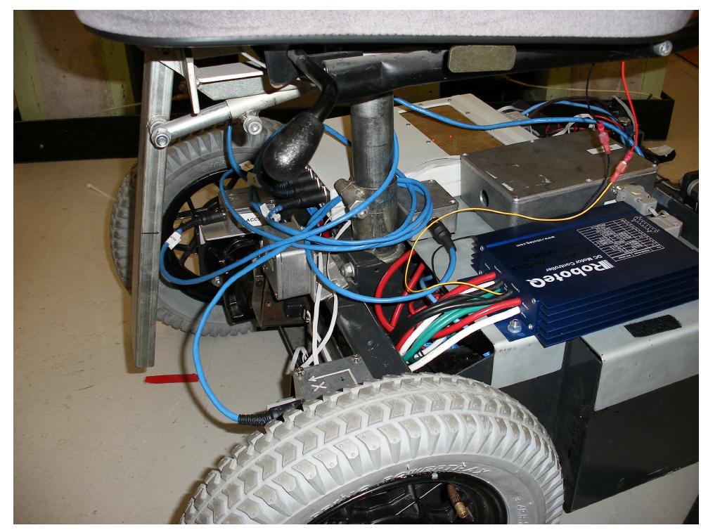 The roboteq ax2550 motion controller was utilised to control