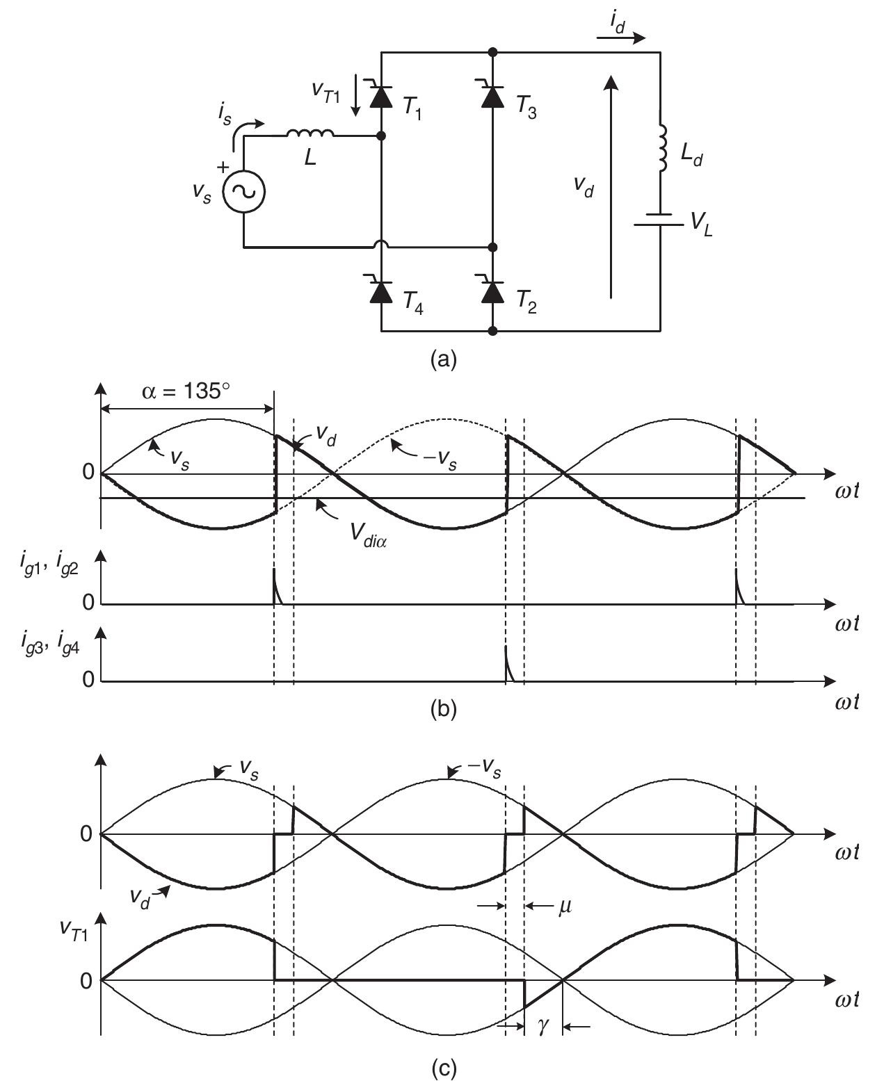11 Rectifier In The Inverting Mode A Circuit B