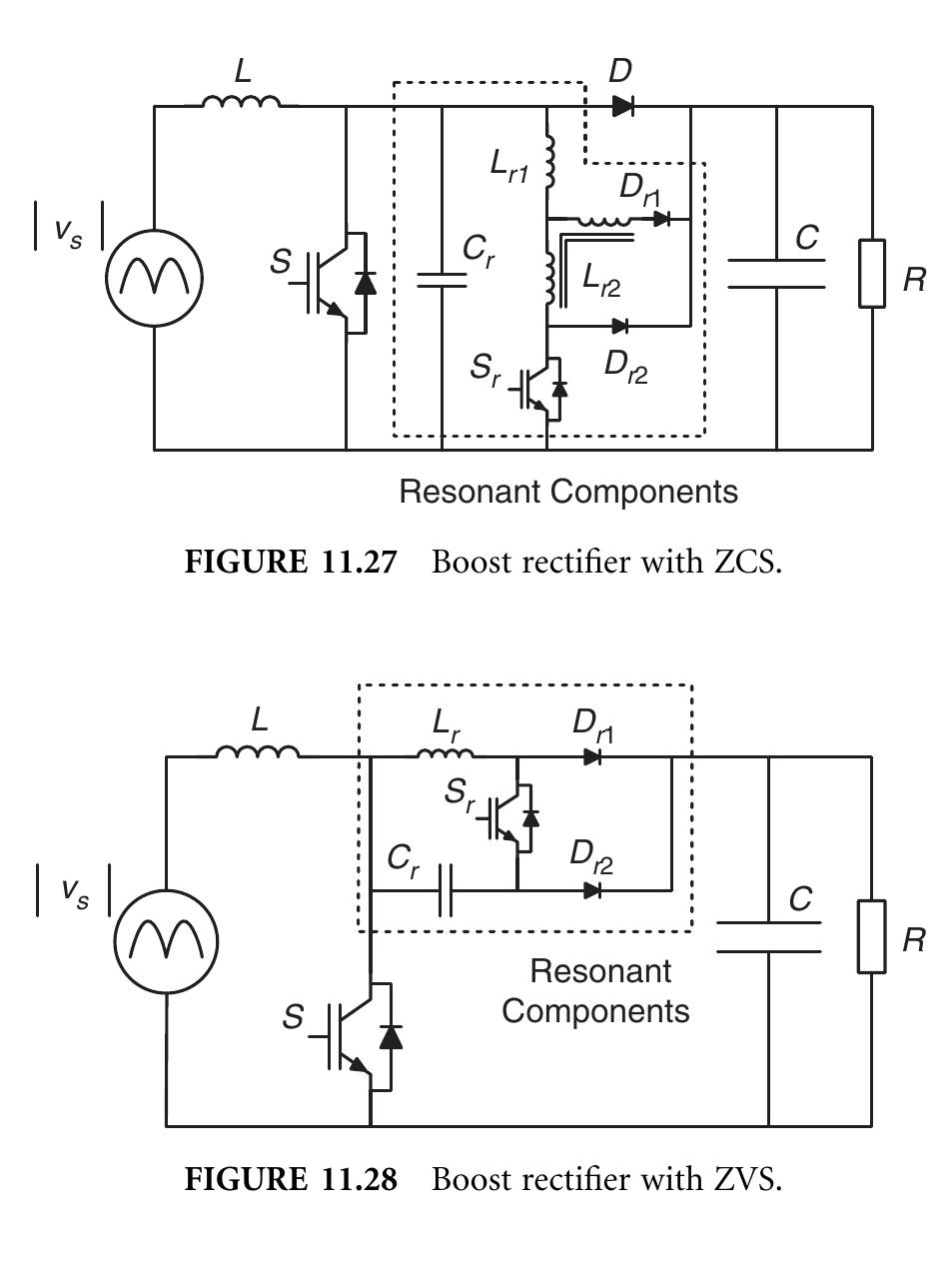 In a similar way, in fig. 11.28 a resonant structure for