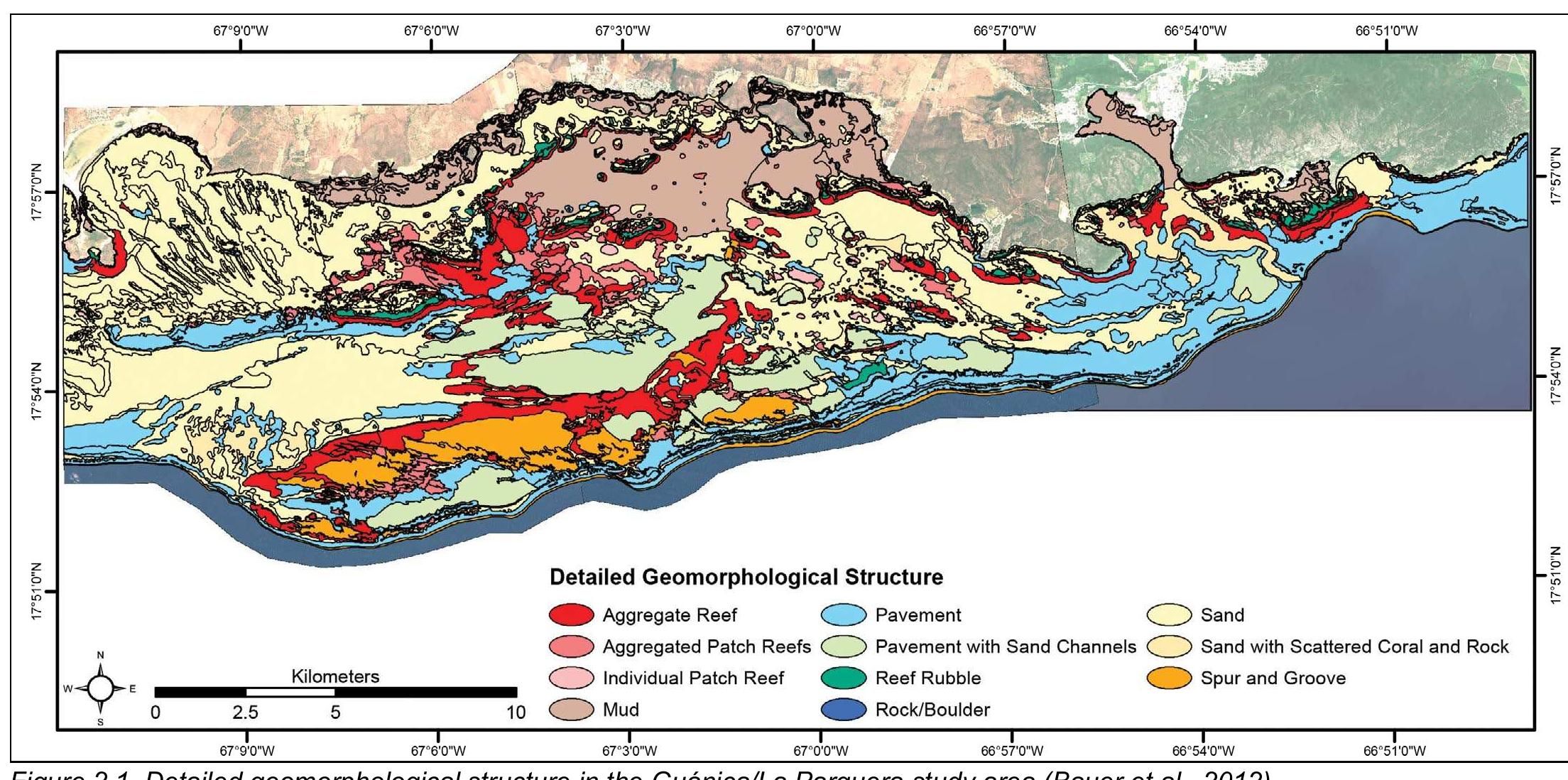 The new benthic habitat map serves as a current snapshot of