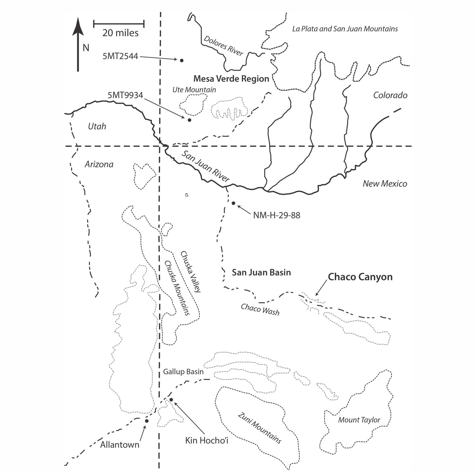 Figure 3 - Vernacular Architecture in the Chacoan World