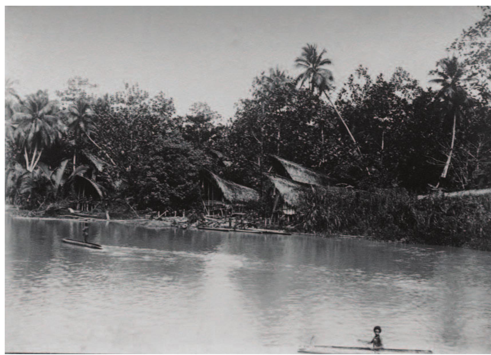 Evorra village, purari delta, 21st april 1887.