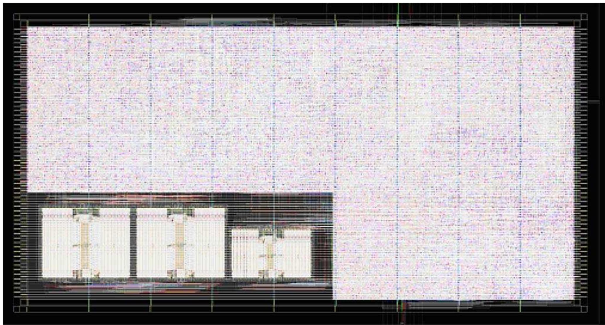 Vlsi implementation layout of the radix — 4° engine. the 4k