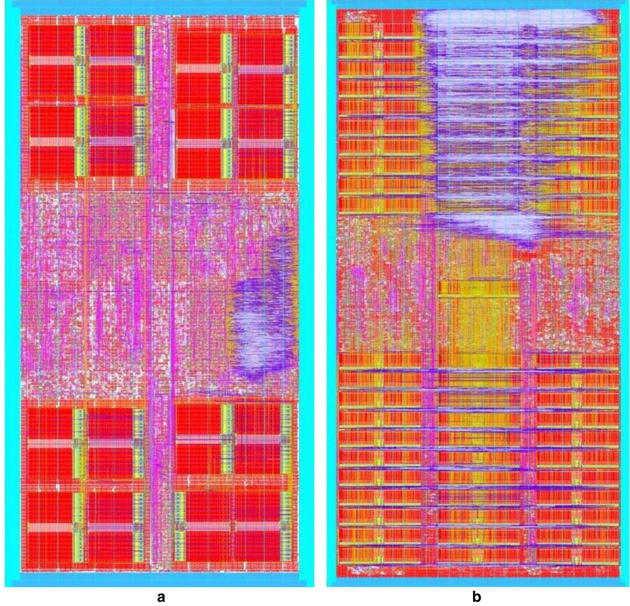 Vlsi implementation layout of the 4k fft processor a 16 x
