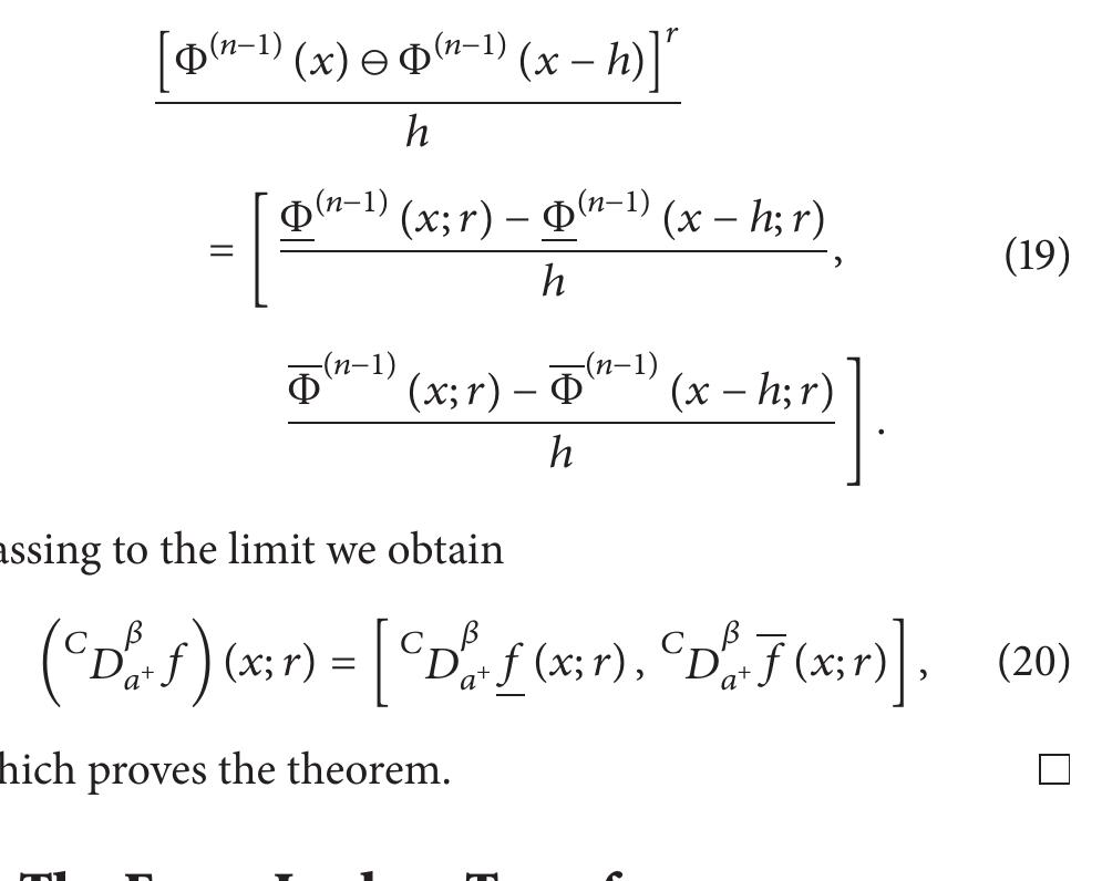 In this section, we consider the fuzzy laplace transform for