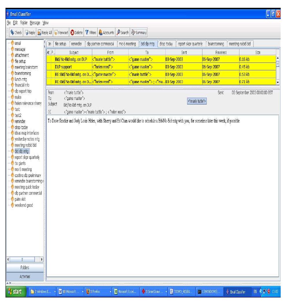 4, evaluation figure 3: summary of original message 3.2