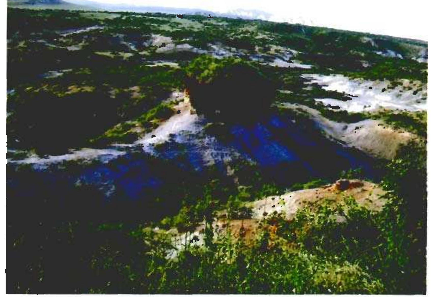 Olduvai gorge, also known as ‘the cradle of mankind’, in