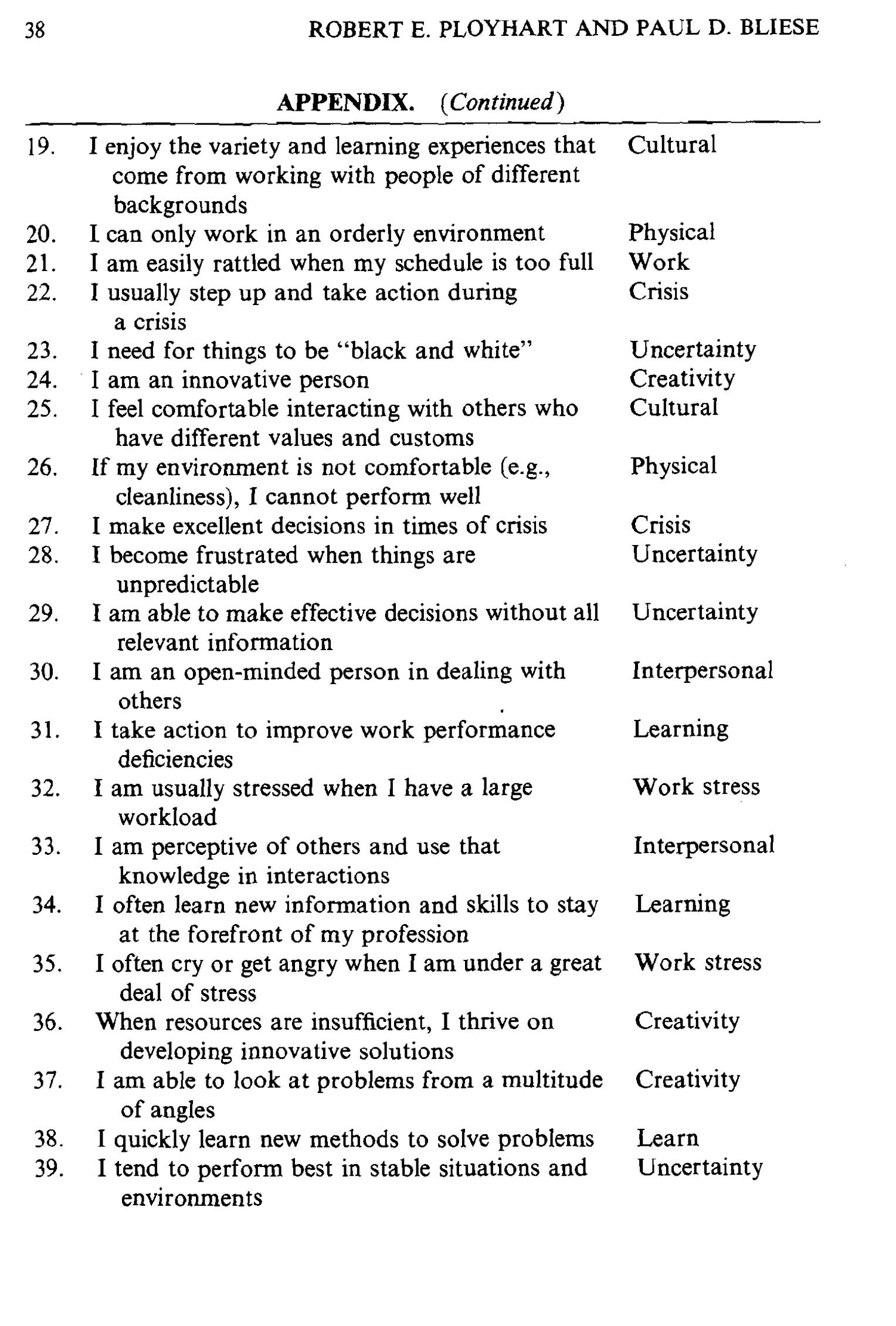 (PDF) Individual adaptability (I-ADAPT) theory: Conceptualizing the ...