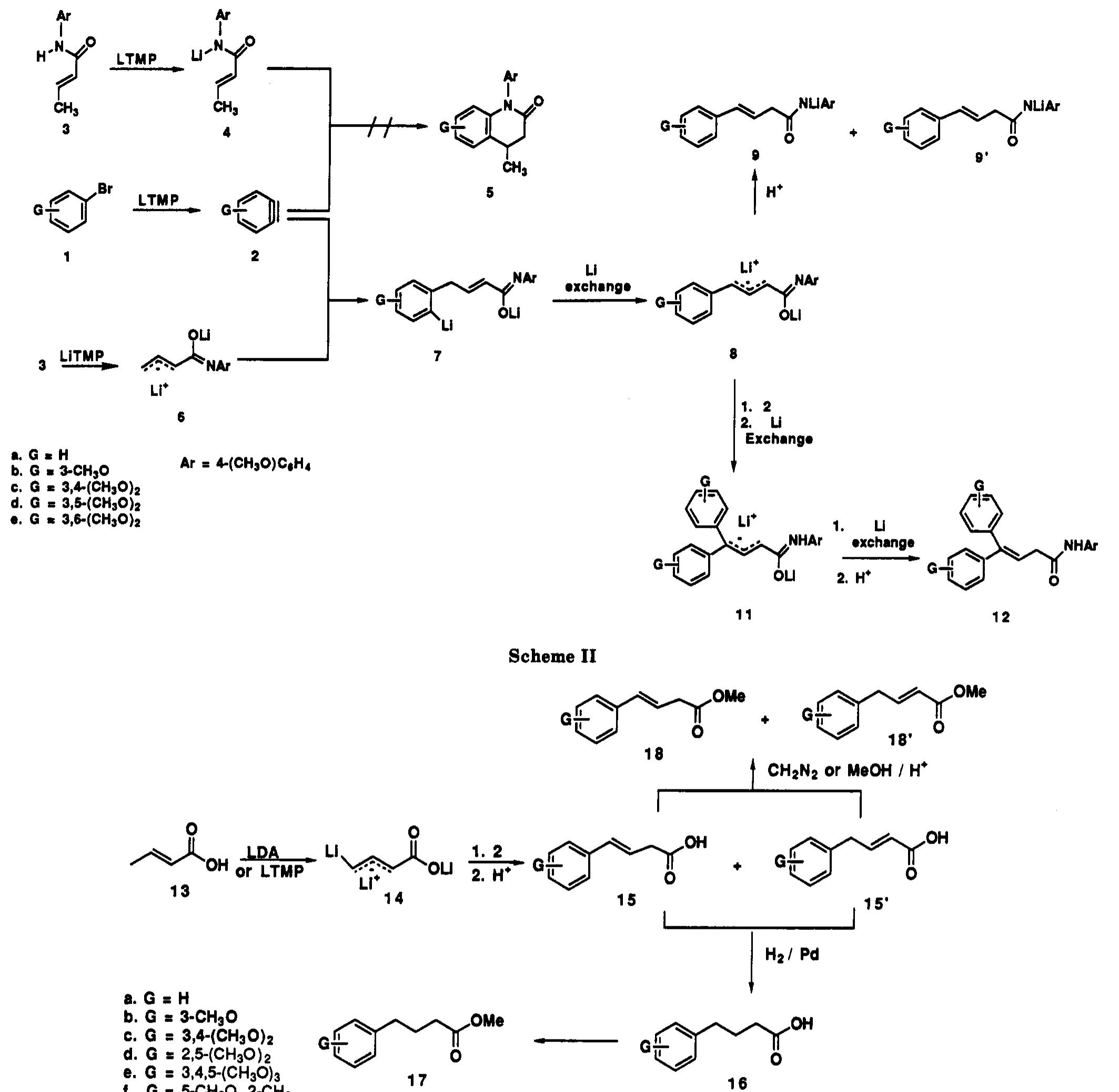 Of a (e)-4-aryl-2-butenoic acid (15’a,c-f). the reaction of