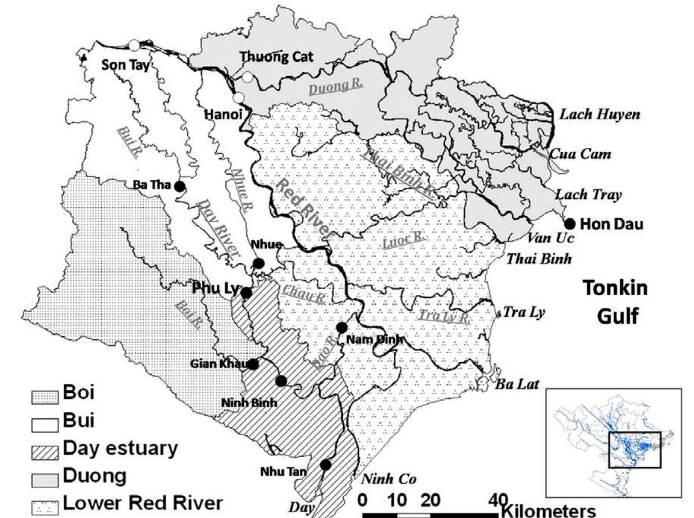 Figure 1 - from Hydrological regime and water budget of the