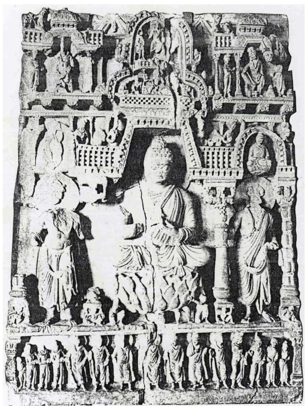 Miracle of sravasti from muhammad nari, lahore museum,