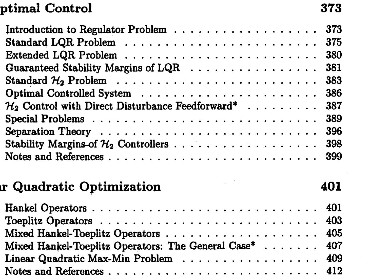 (PDF) Robust and optimal control
