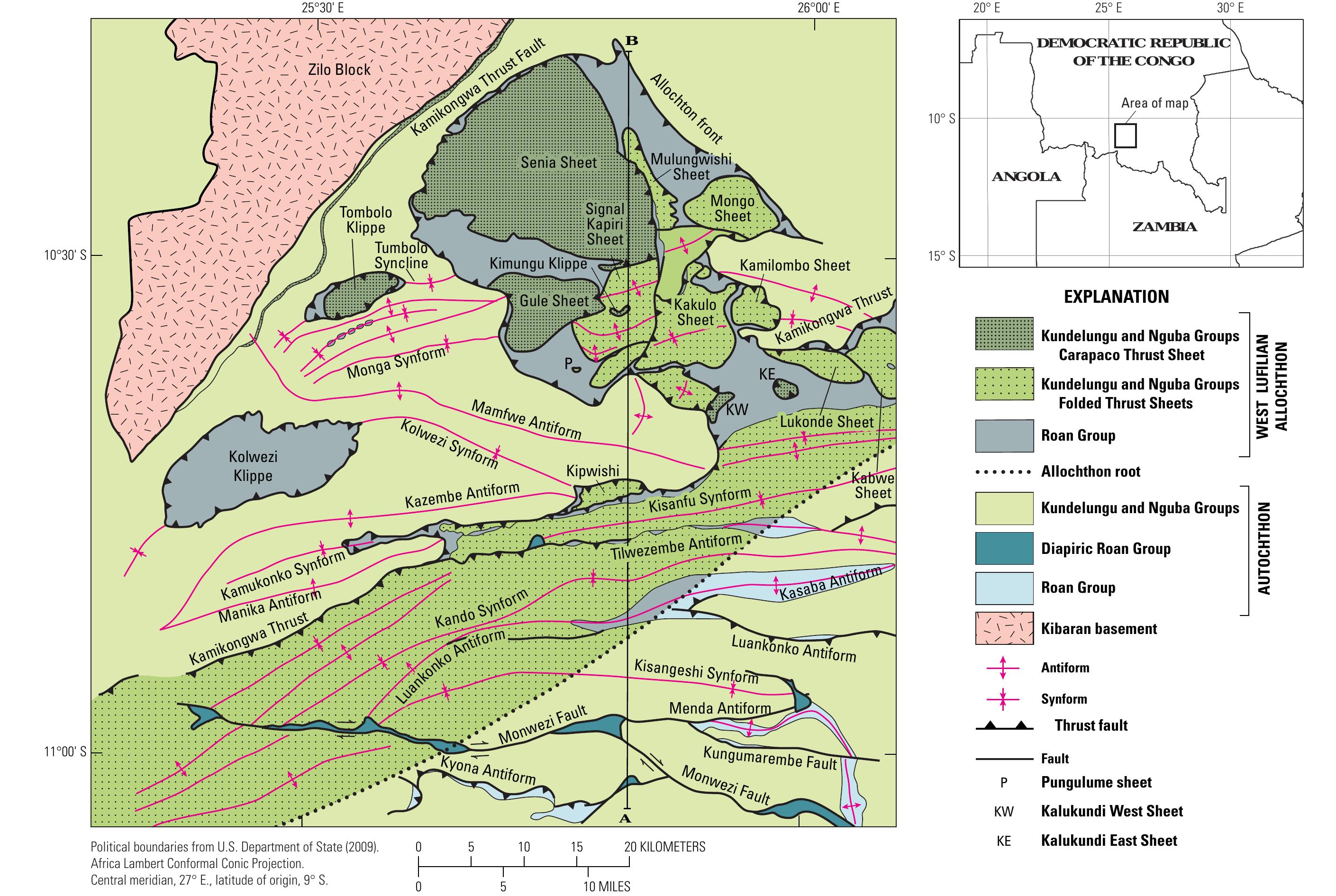 ‘igure 10. geologic map of the western end of the external