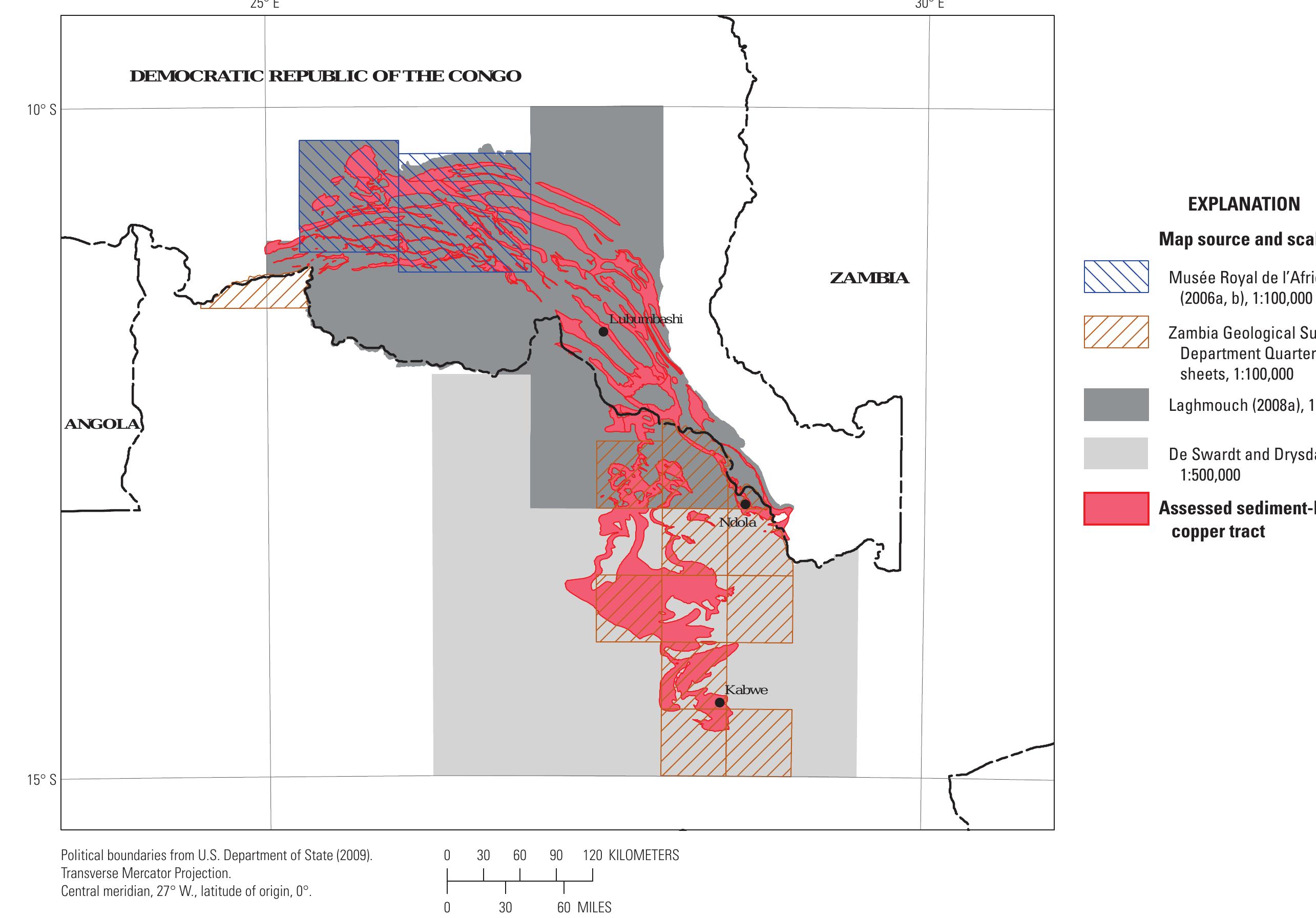 C1. index map showing sources of geologic mapping in