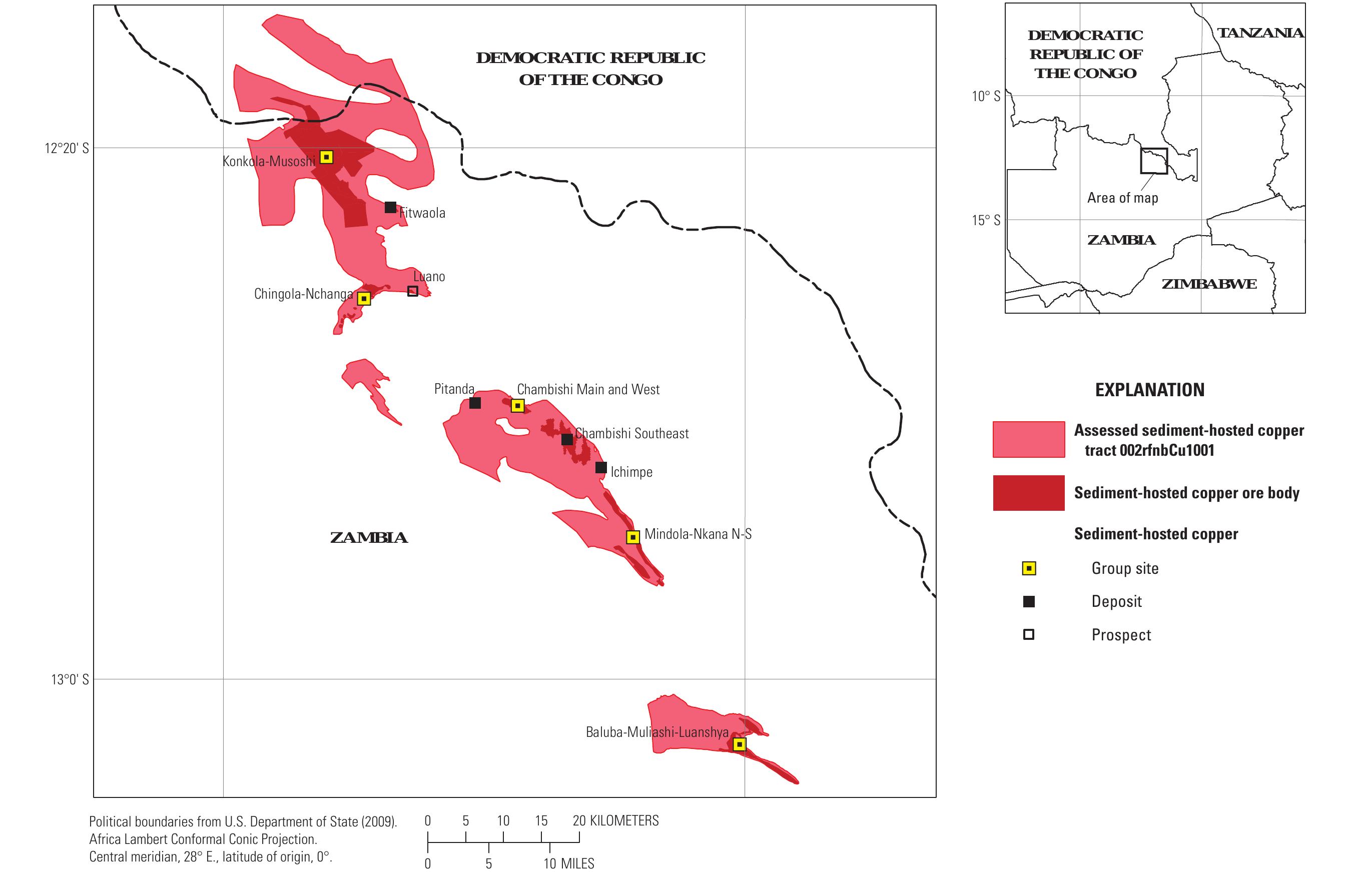 F2._ map showing tract location, known sediment-hosted