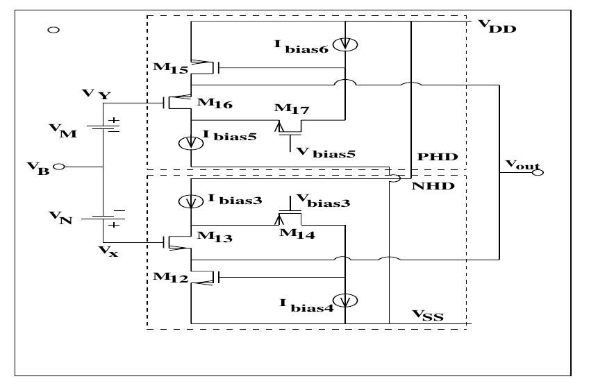 Output stage with floating biases . it is well known that,