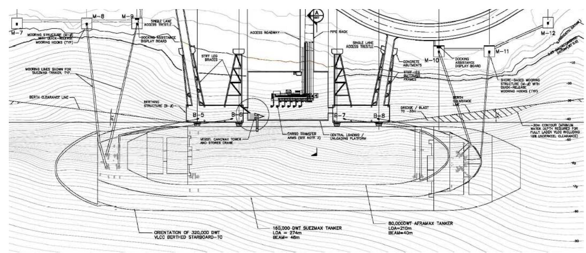 7 proposed layout of one of the two berths at the kitimat