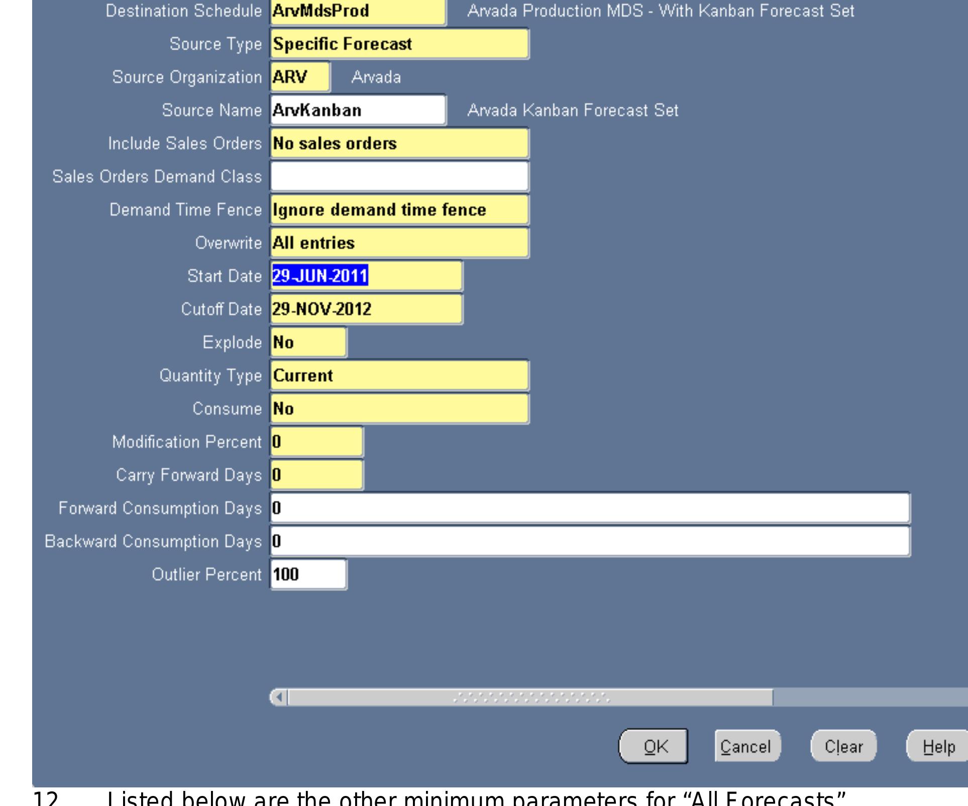 Figure 70 - Accellent Supply Chain Planning Accellent Oracle