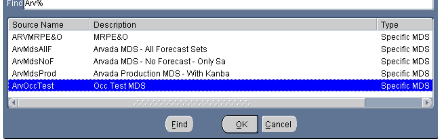Table 7 - Accellent Supply Chain Planning Accellent Oracle