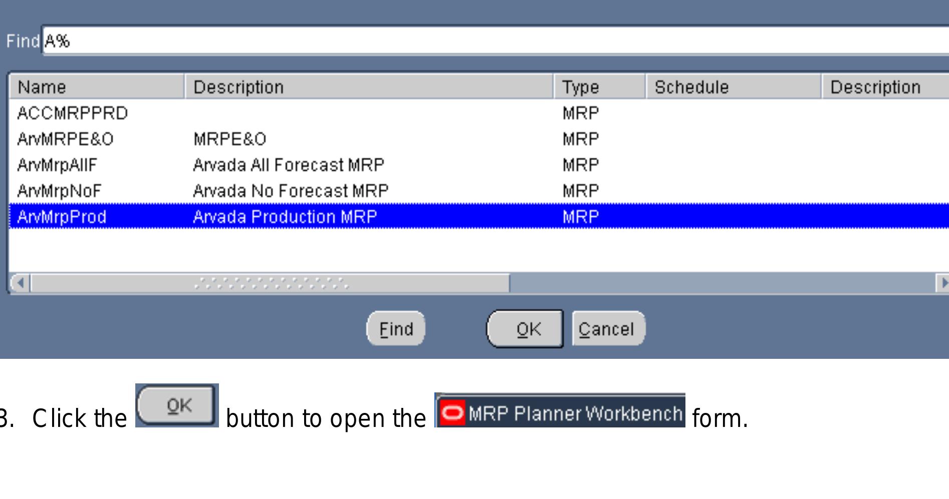 Table 48 - Accellent Supply Chain Planning Accellent Oracle