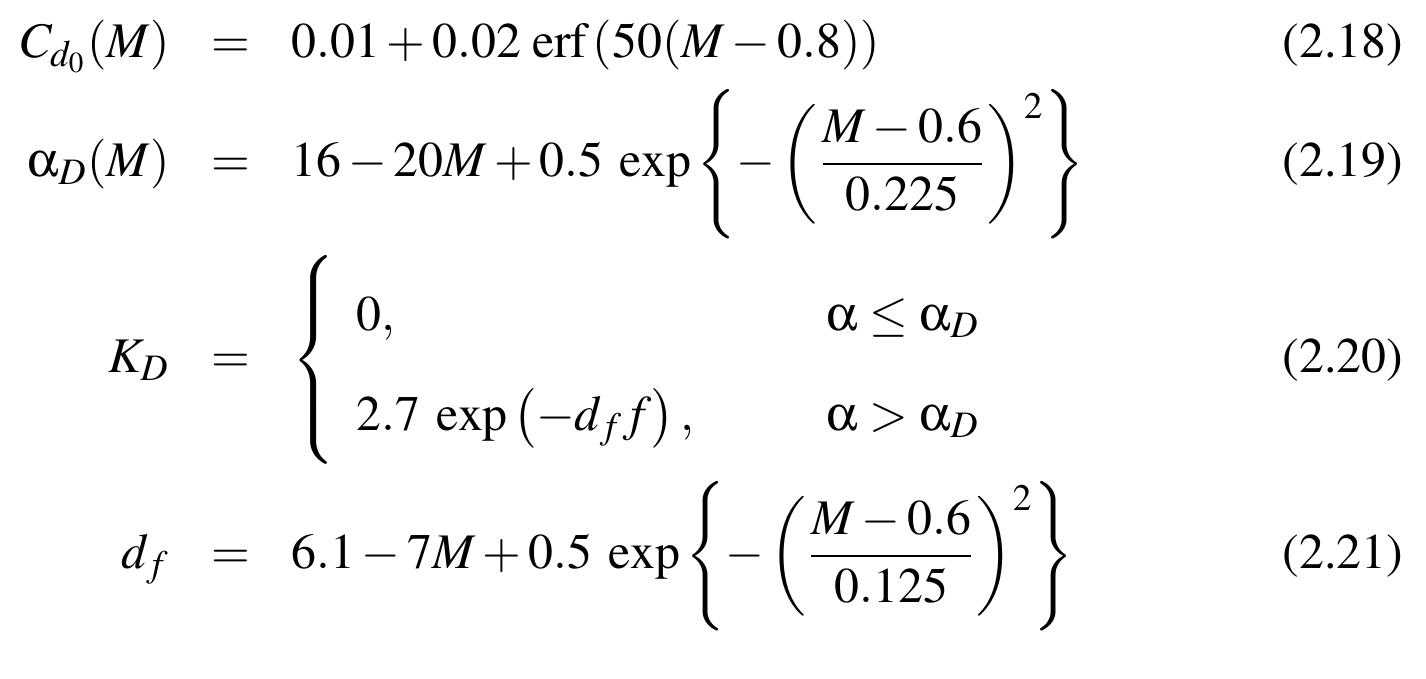 3.3. two-dimensional, unsteady aerodynamics model factor, kp
