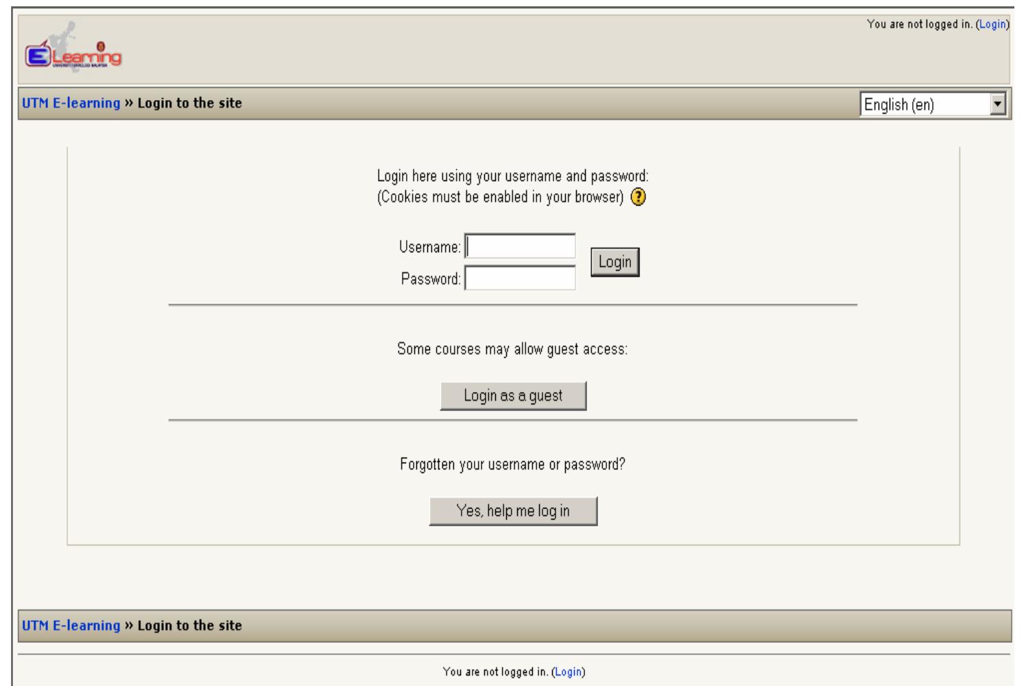 Source: http://elearning.utm.my/moodle/login/index.php