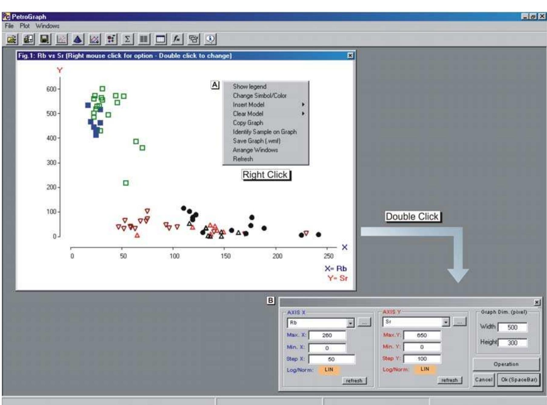 Figure 6 - PetroGraph: A new software to visualize, model,