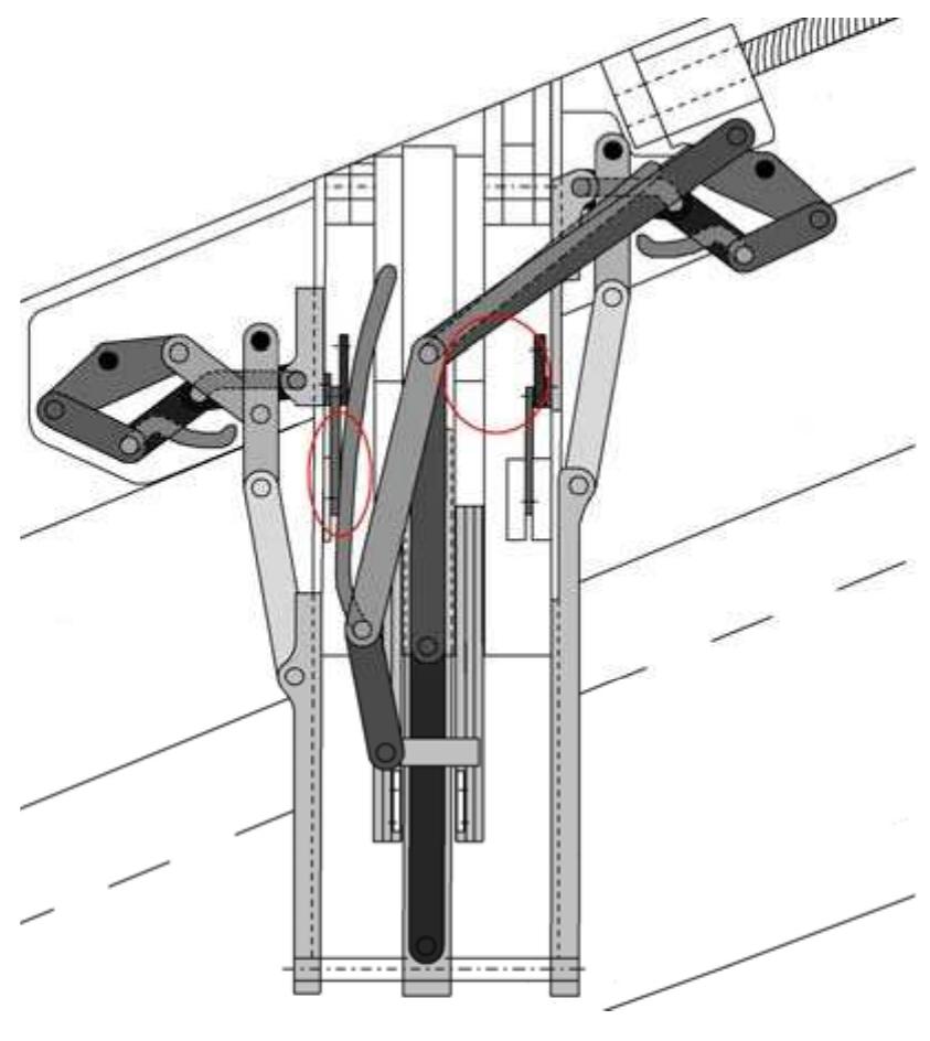 Figure 90 - Integrated Trailing Edge Flap Track Mechanism