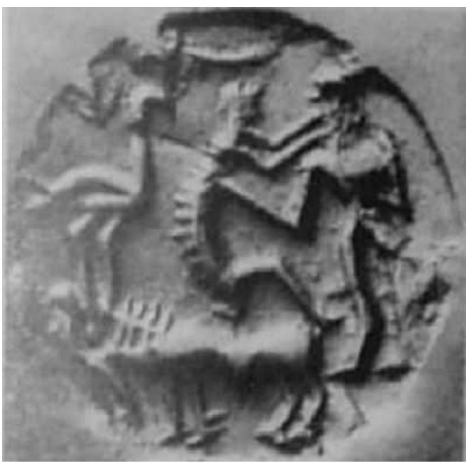 Figure 6 - Egypt, Sumerian and Indus pictographs depicted