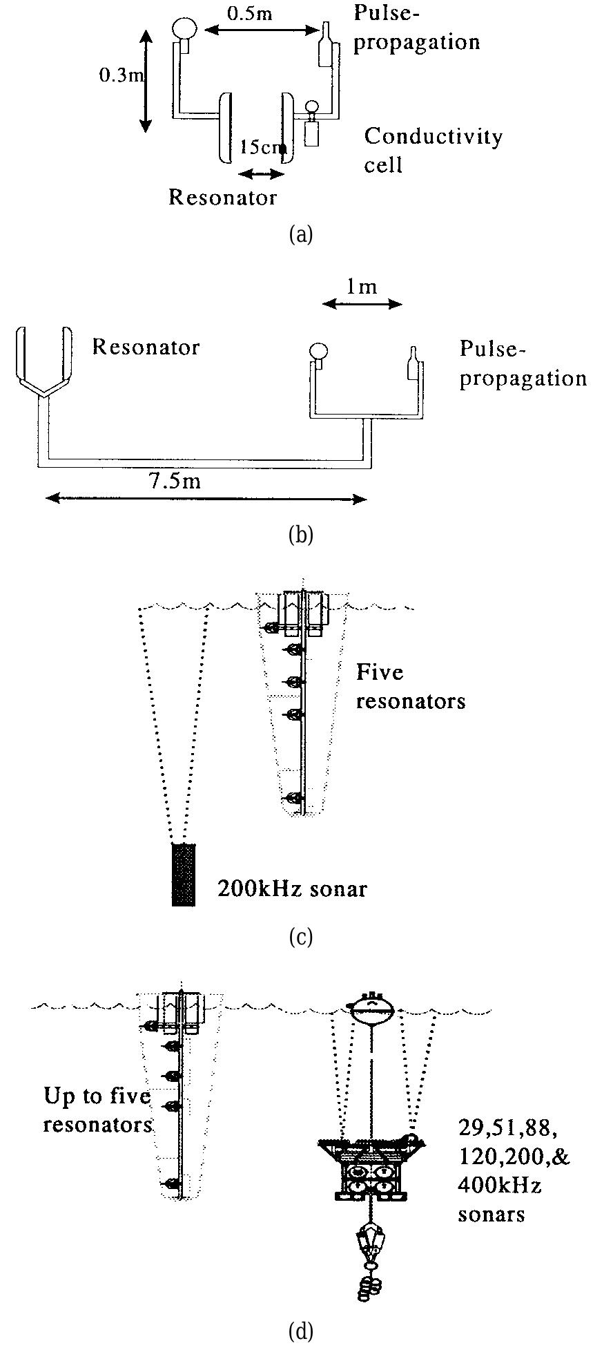 Schematic diagram of the different experimental