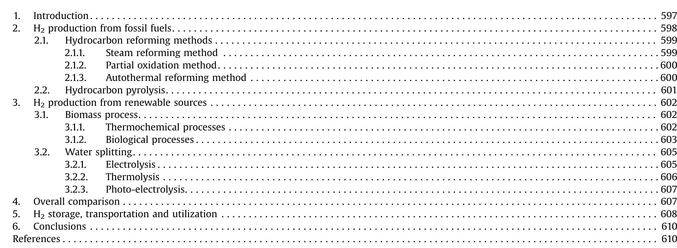 Flow diagram of the steam methane reforming process.