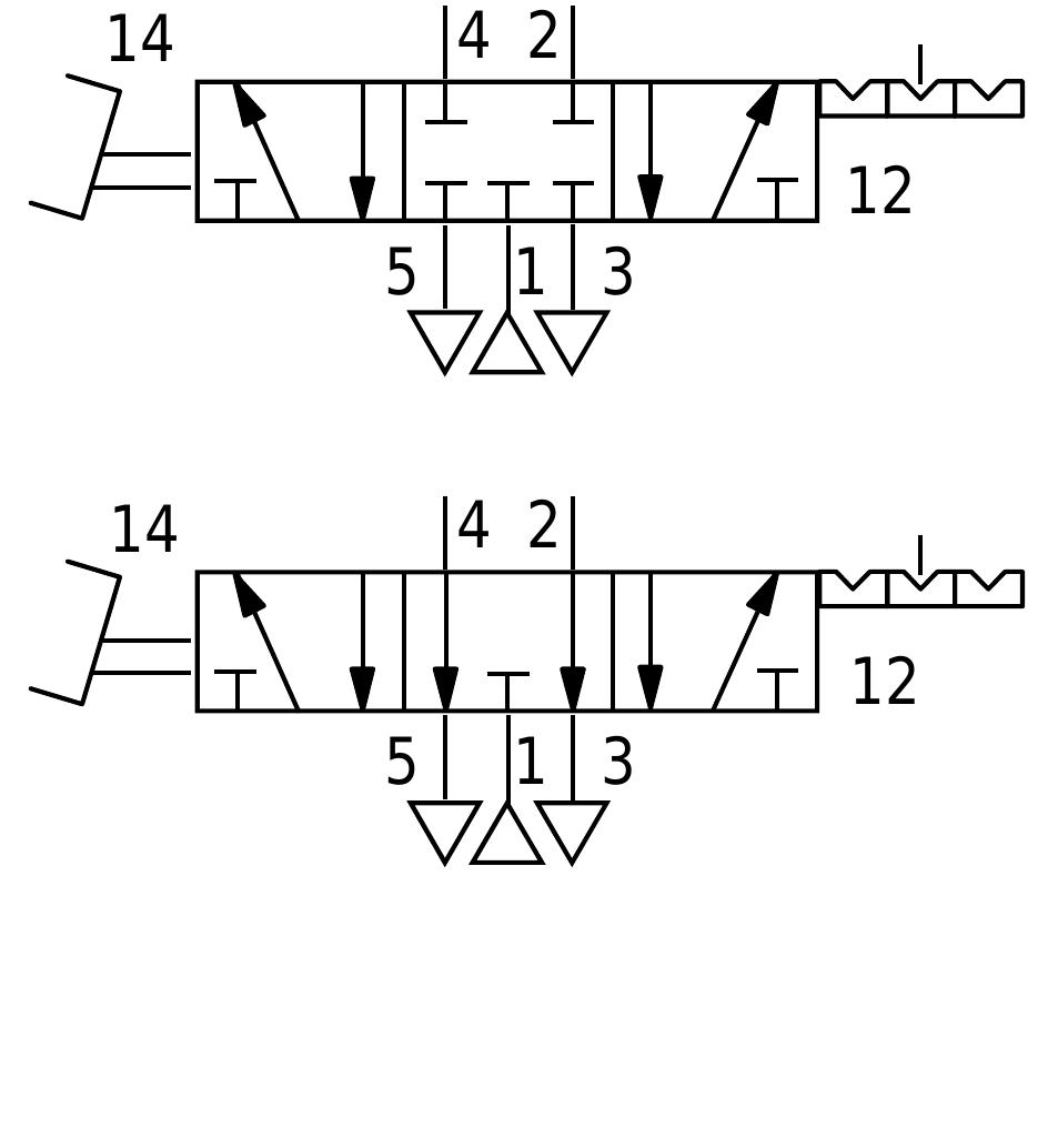 Figure 79 - Pneumatic Symbols Pneumatic Symbols For system