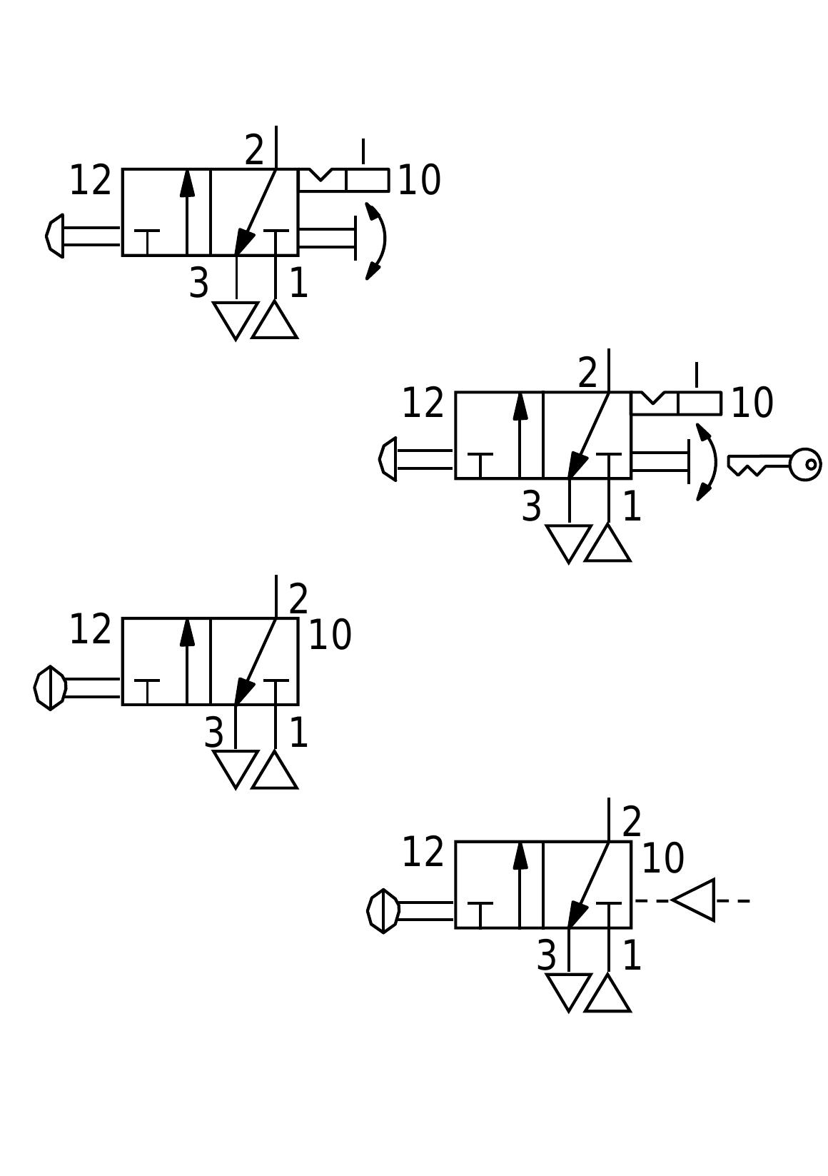 Figure 80 - Pneumatic Symbols Pneumatic Symbols For system
