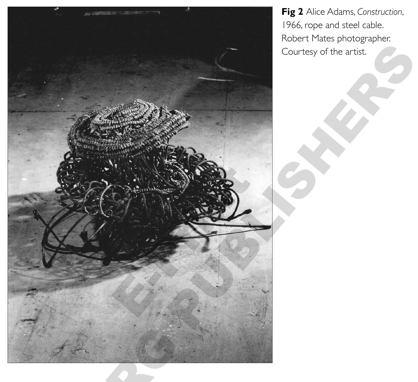 Figure 2 - Auther, Fiber Art and the Hierarchy of Art and