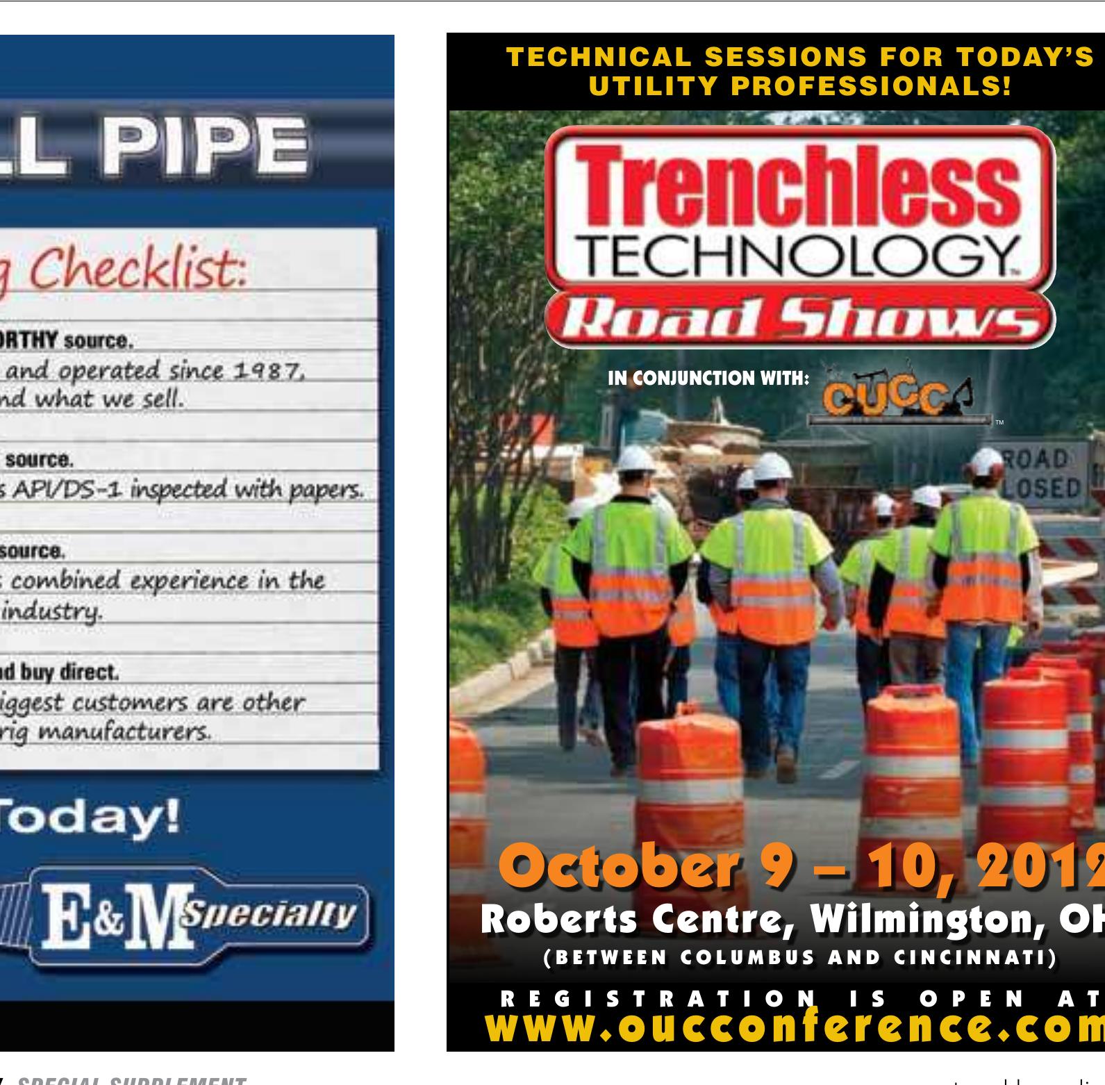 Mark bruce is president of the cross bore safety
