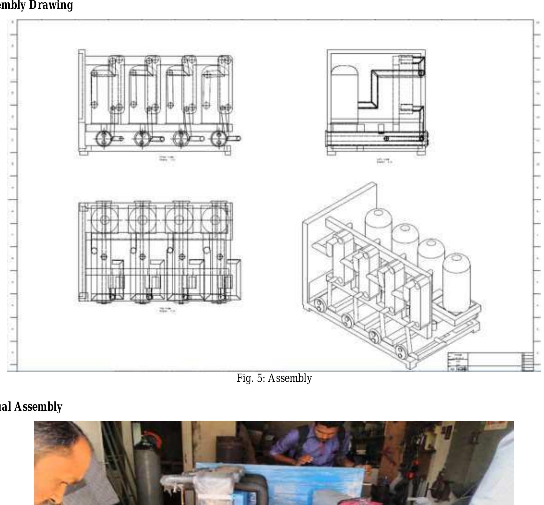 Figure 5 - Design, Manufacturing of Chilled Water System for