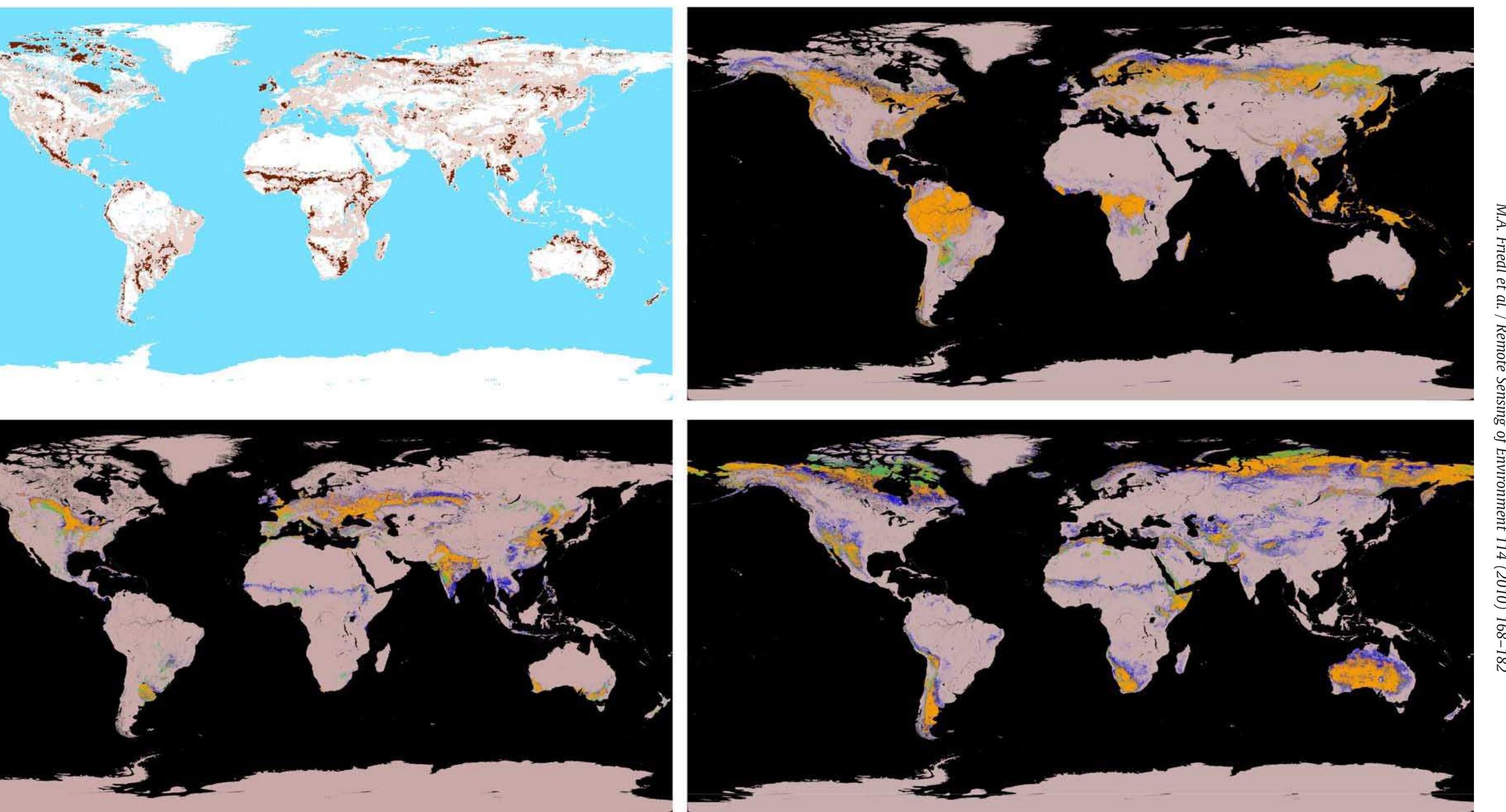 Ig. 15. maps showing the geographic distribution of major