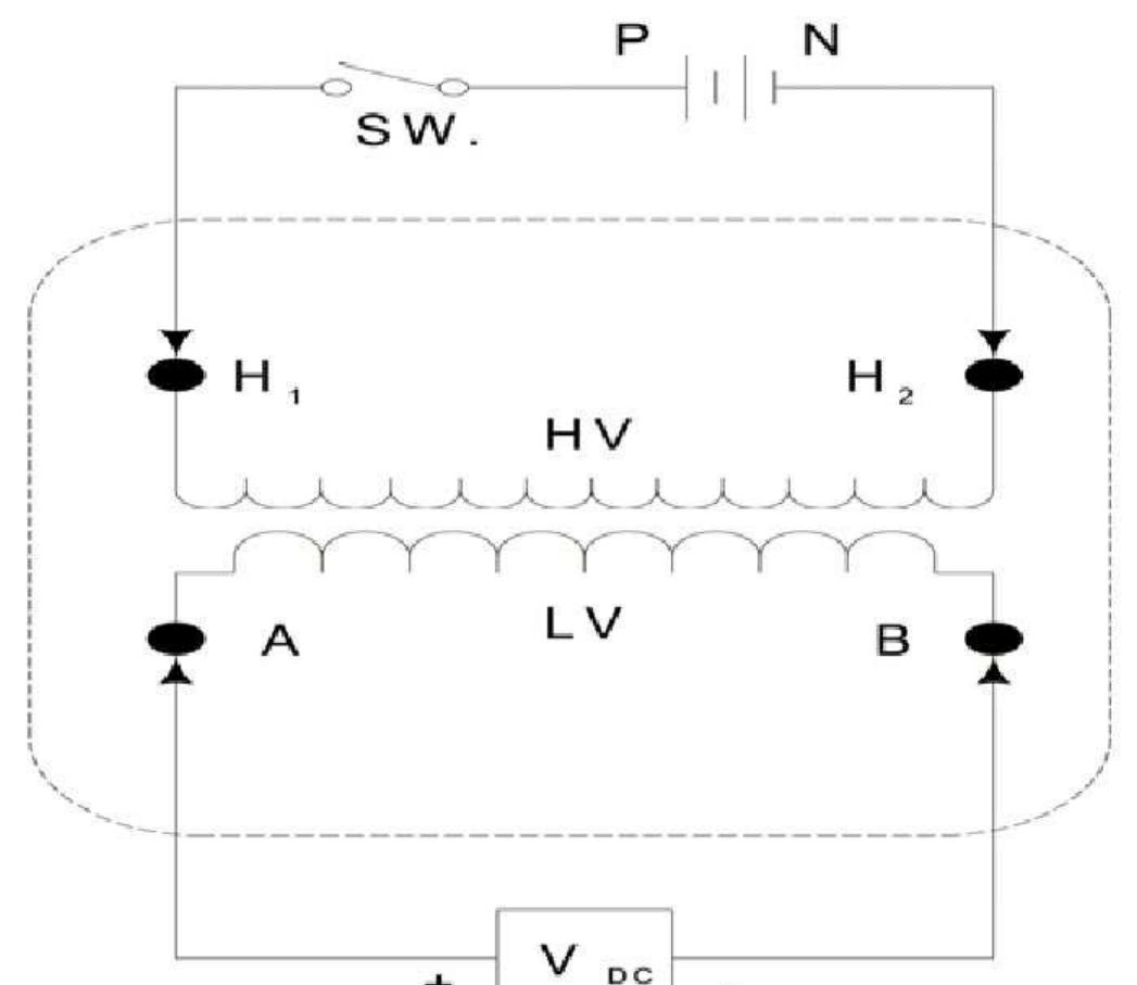 In fig. 48, transformer polarity is subtractive if the meter