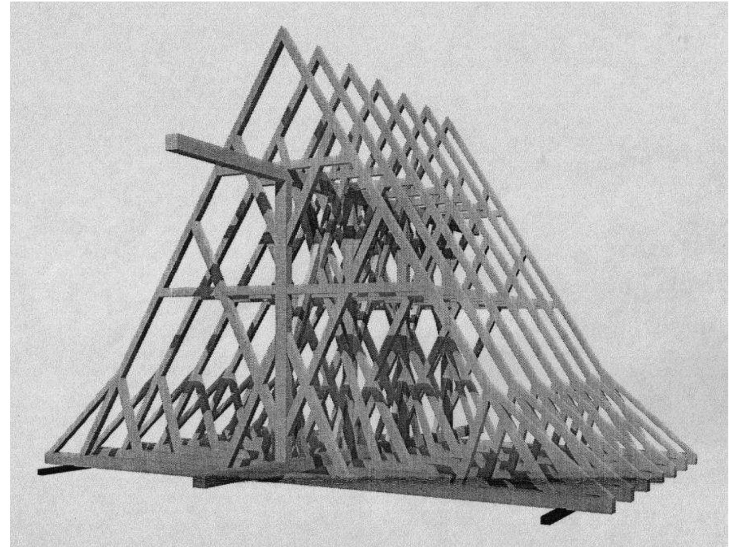 Medieval roof structure