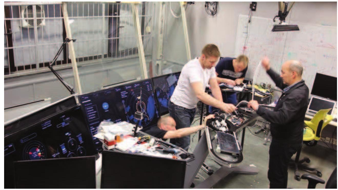 In the lab we built demos and prototypes. may 2013. (photo: