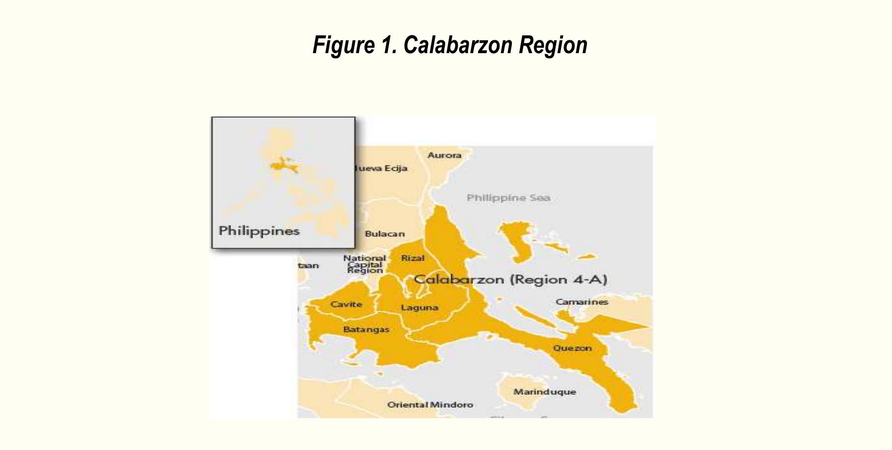 (PDF) URBANIZATION AND ITS EFFECT IN THE CALABARZON AREA, PHILIPPINES ...
