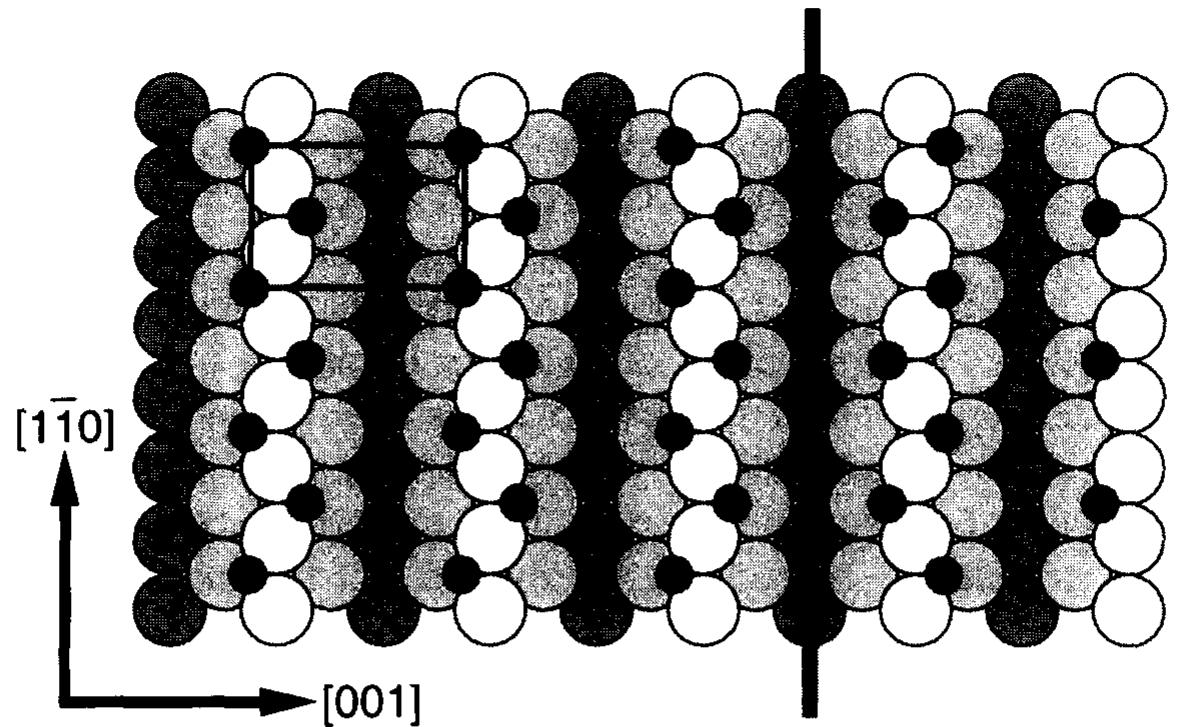 Defect in the (2 x 2)p2mg structure of oxygen adsorbed on