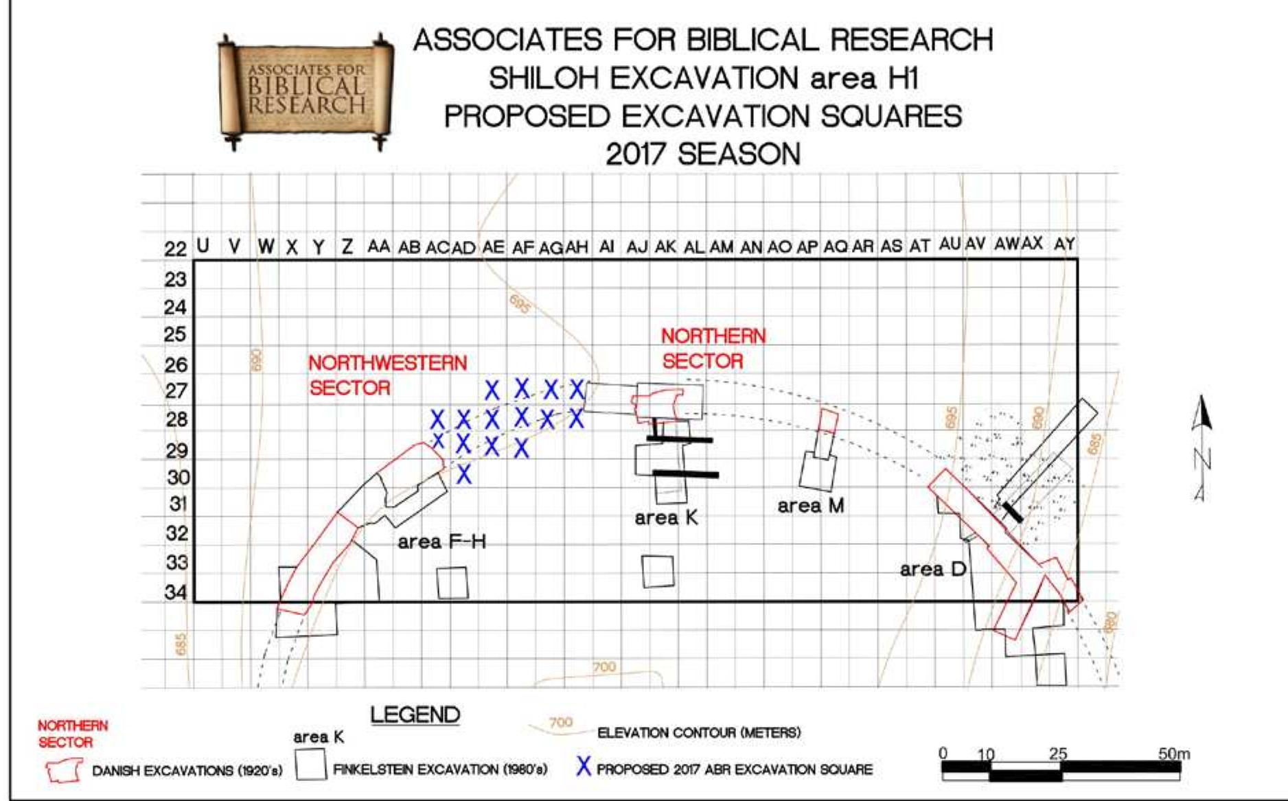 Figure 1 - The Israelite Tabernacle at Shiloh